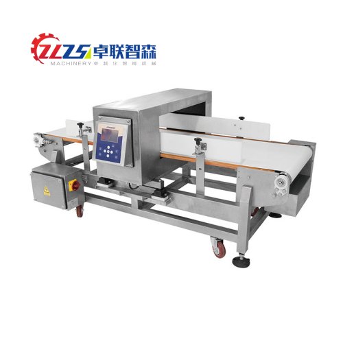 Meat Processing Factory Food Production Line Metal Detector Conveyor ...